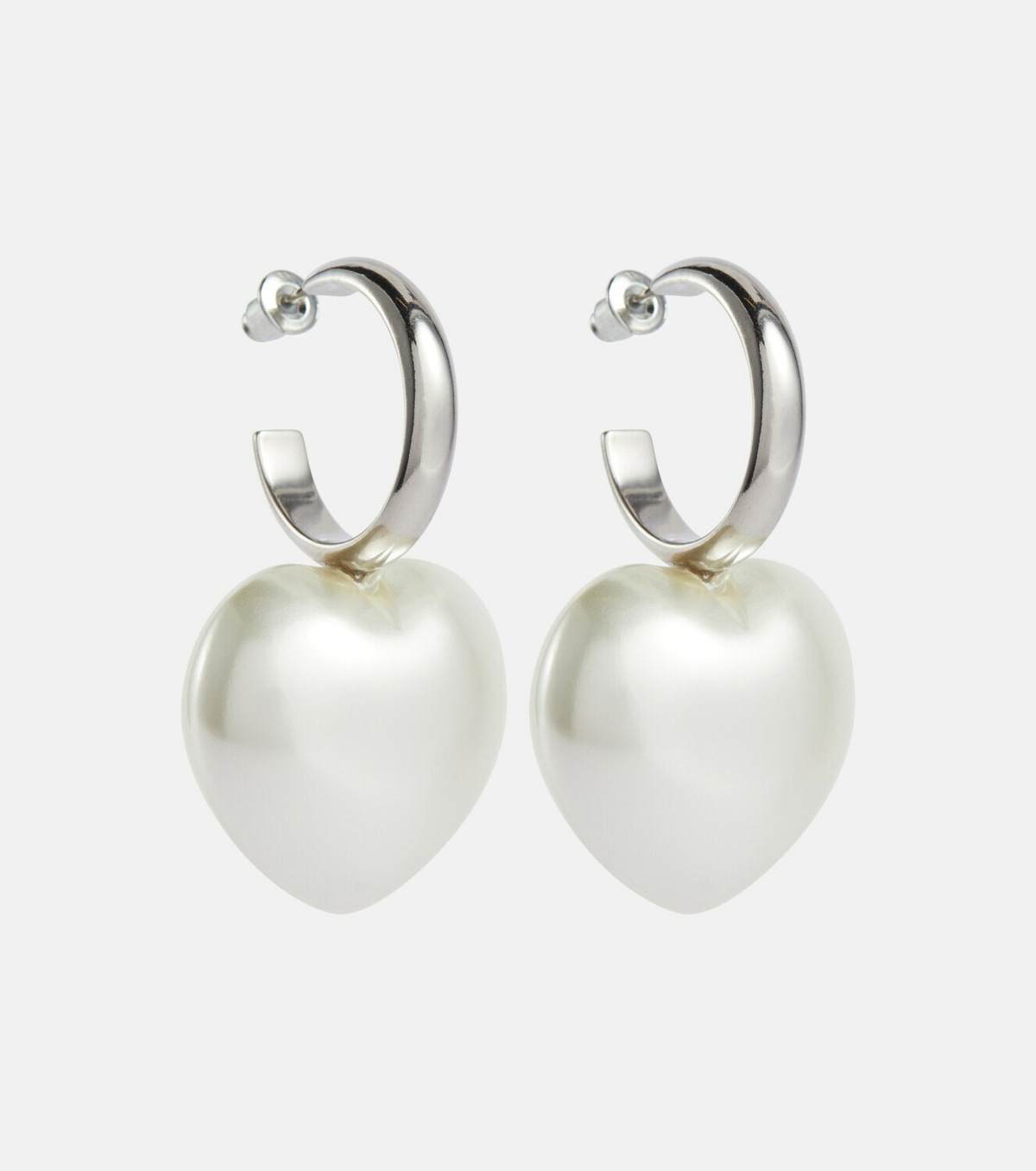 Simone Rocha Faux pearl hoop earrings Simone Rocha