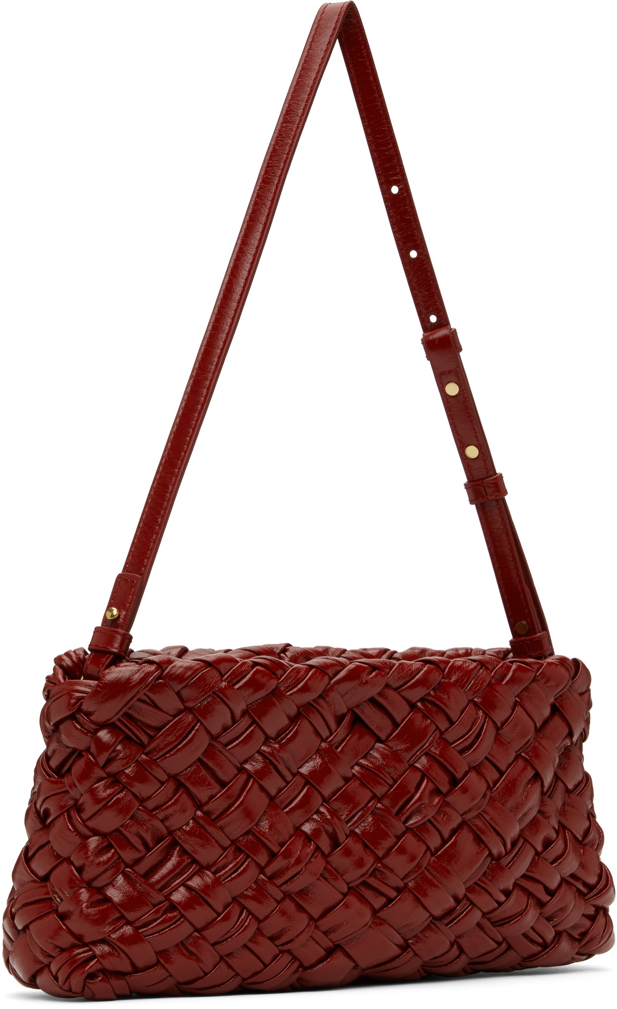 Bottega Veneta Red Kalimero Cha-Cha Bag Bottega Veneta