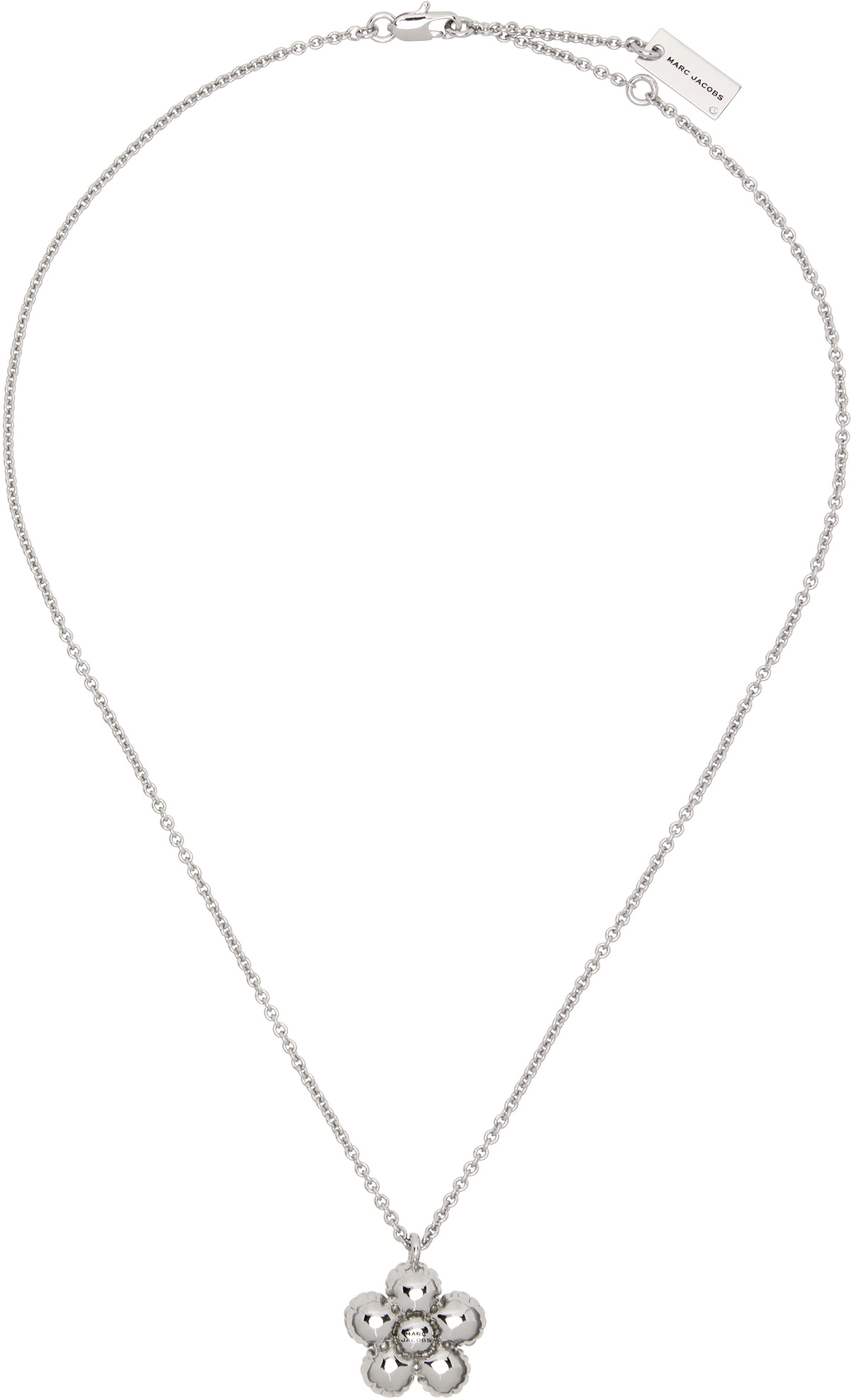 Marc Jacobs Silver 'The Daisy Balloon' Necklace Marc Jacobs
