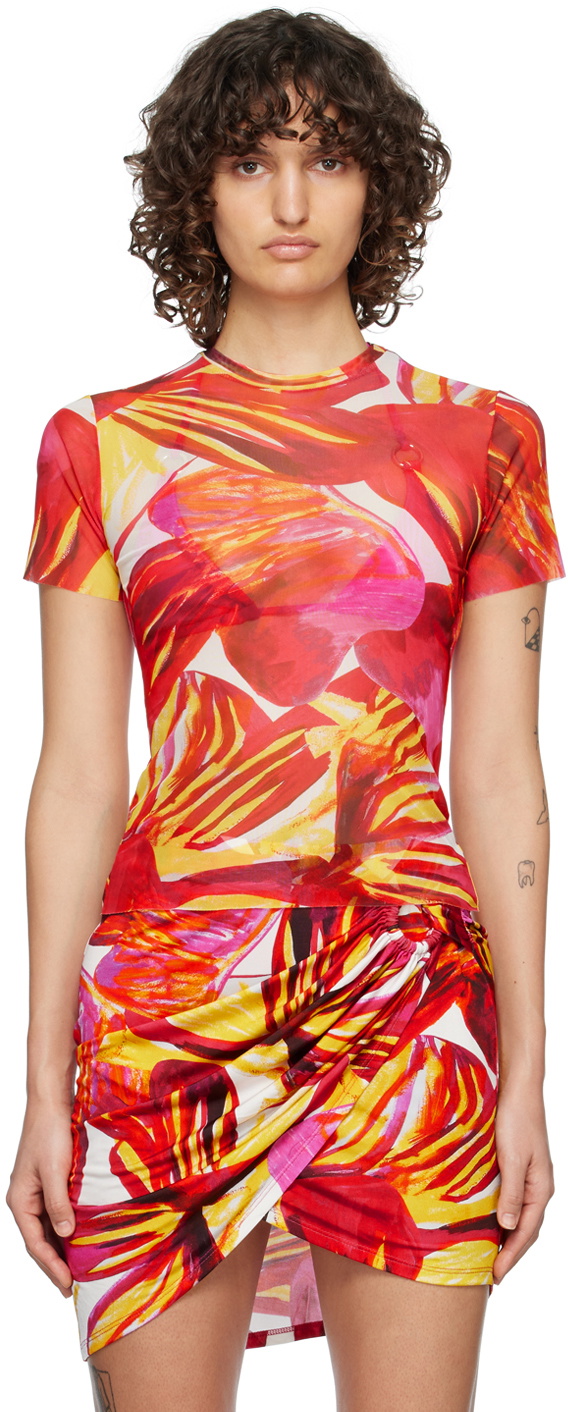 Louisa Ballou Pink Beach T-Shirt Louisa Ballou