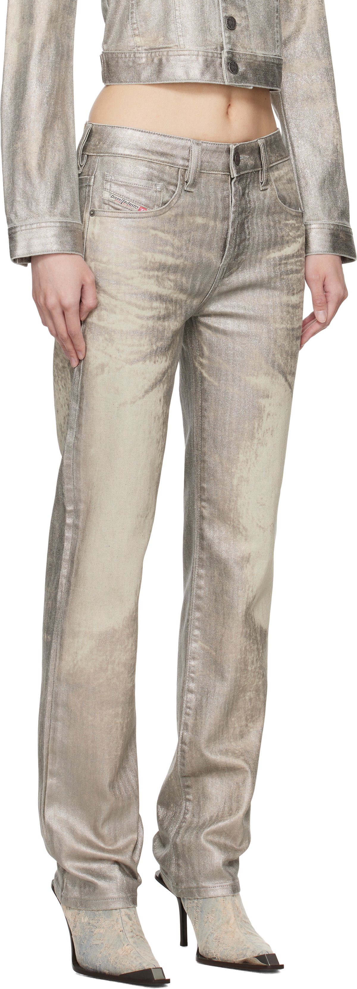 Diesel Silver 1989 D-Mine-S3 Jeans Diesel