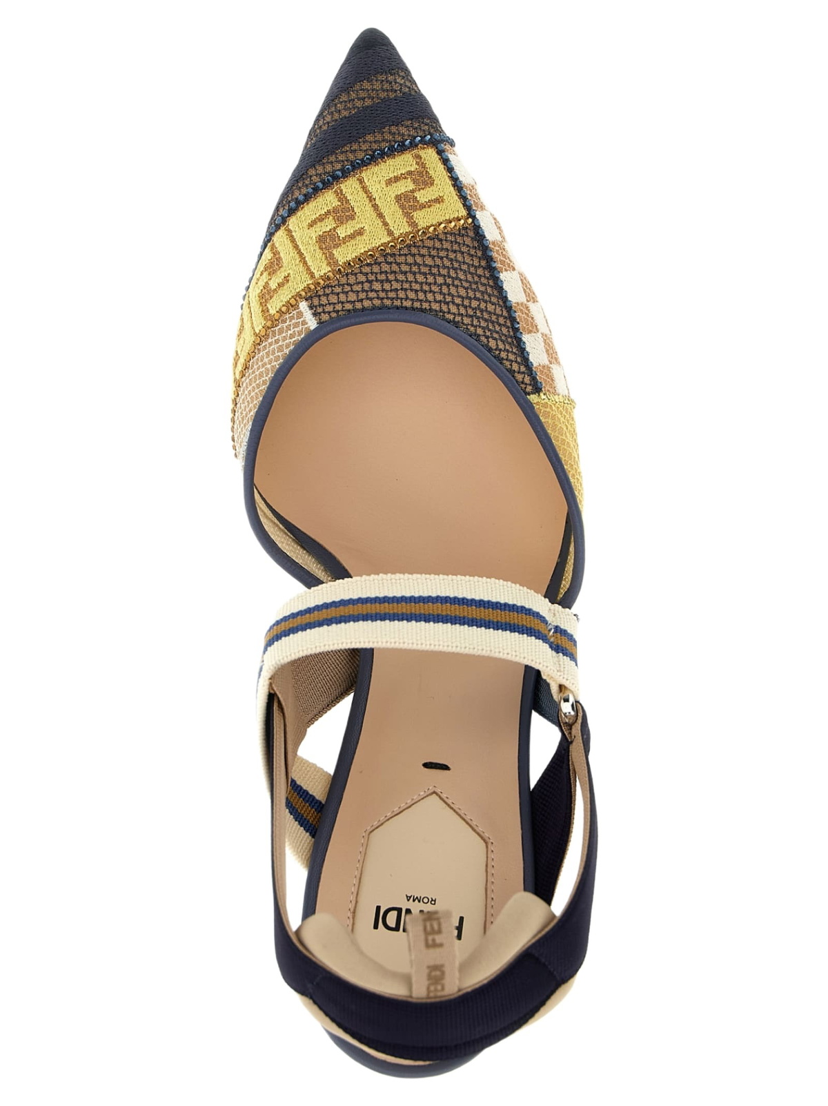 Fendi colibrì Slingback Fendi