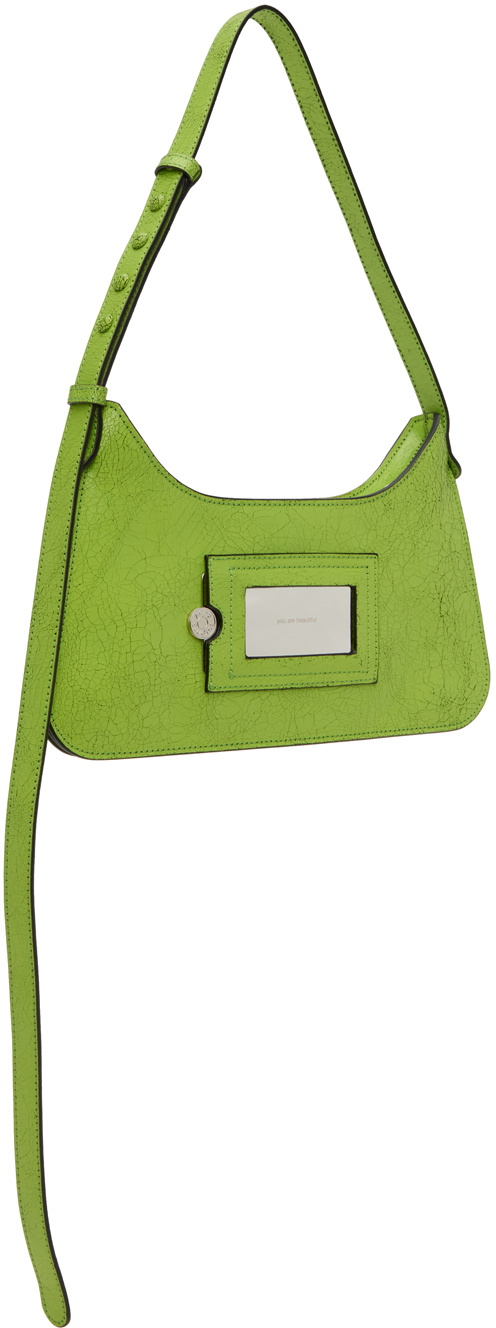 Acne Studios Green Mini Platt Shoulder Bag Acne Studios