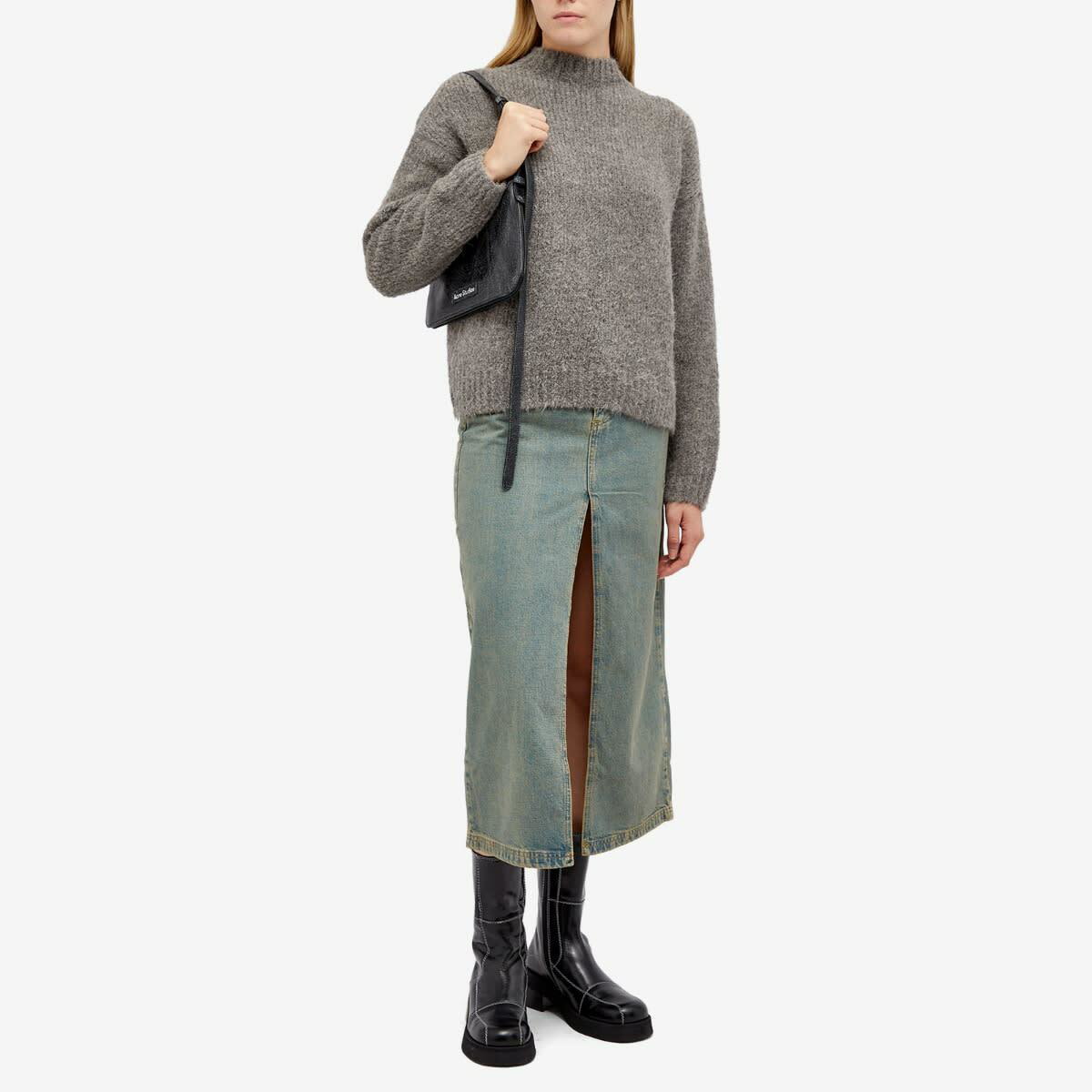 Our Legacy Women's Sonar Roundneck Knitted Jumper in Royal Our Legacy Women's Sonar Roundneck Knitted Jumper in Royal