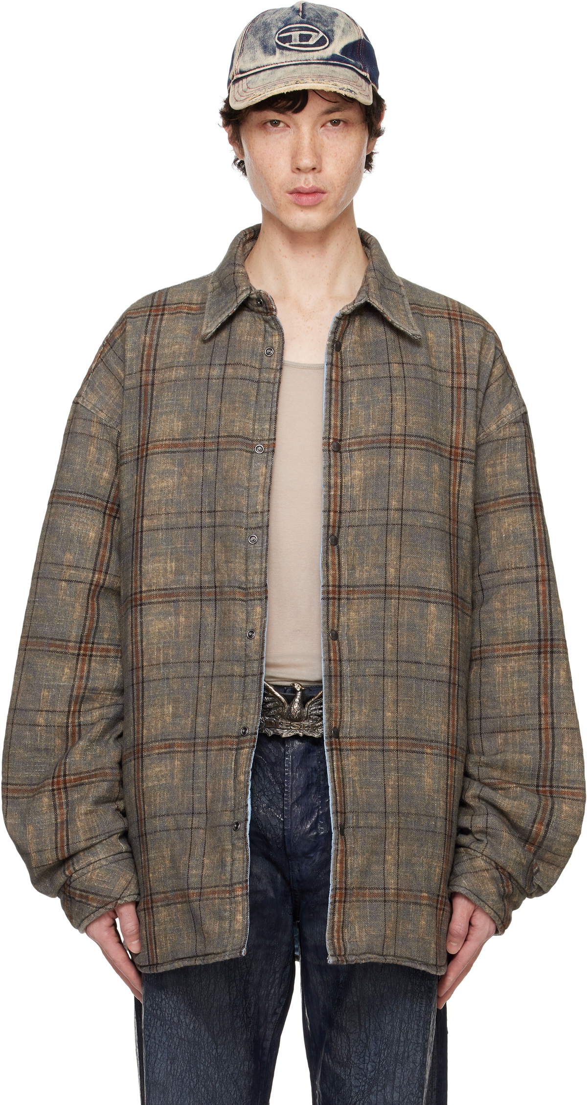 Diesel Green S-Hamme Jacket Diesel