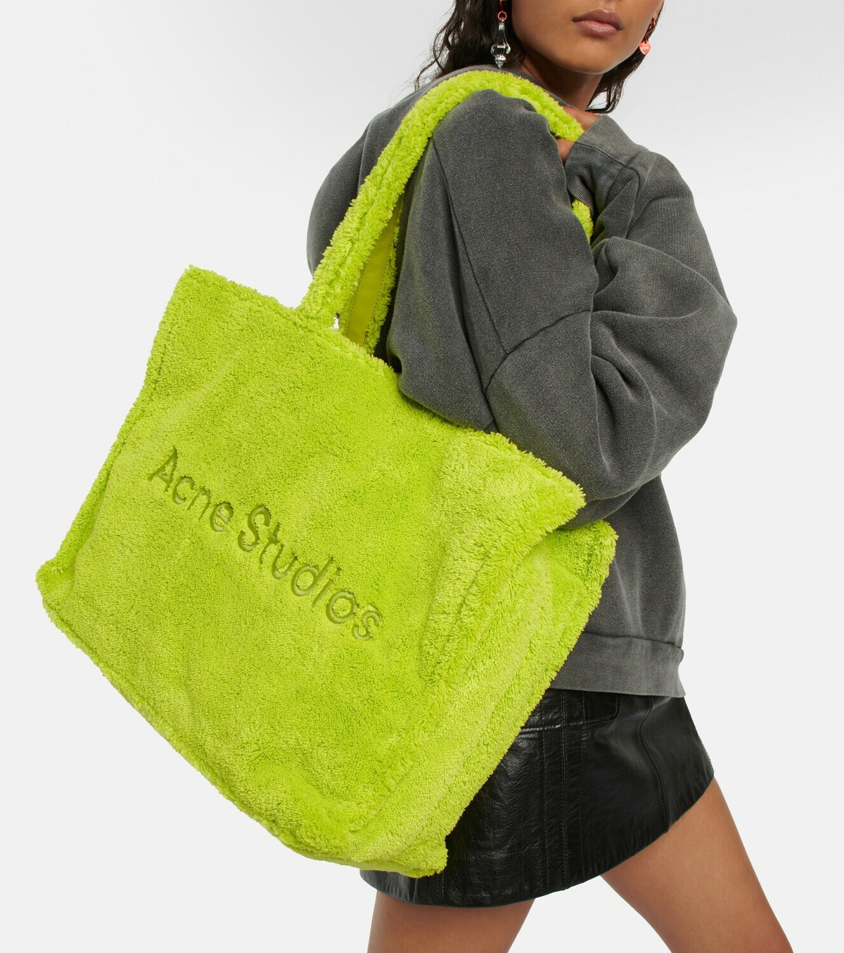 Acne Studios Terry tote bag Acne Studios