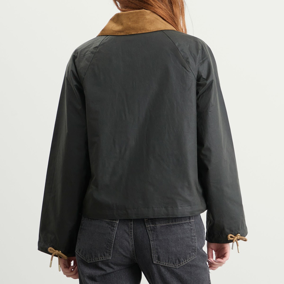 Barbour Women's Marron Wax Jacket in Fern/Ancient Barbour