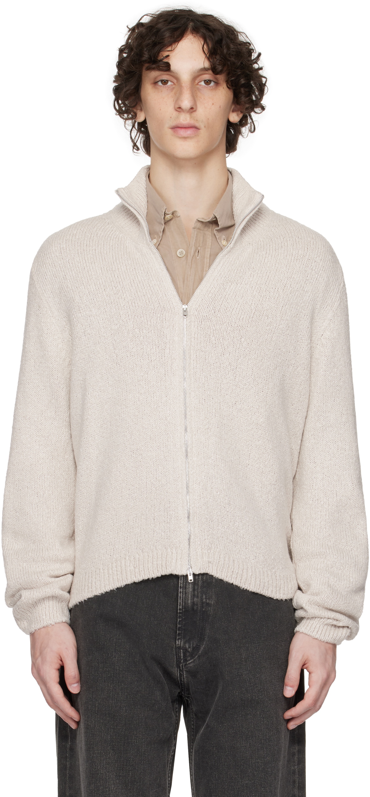 OUR LEGACY Off-White Float Funnel Jacket Our Legacy