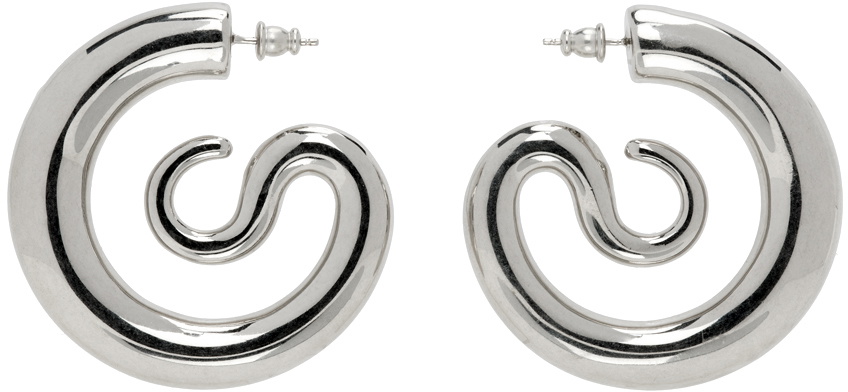Panconesi Silver Serpent Earrings Panconesi