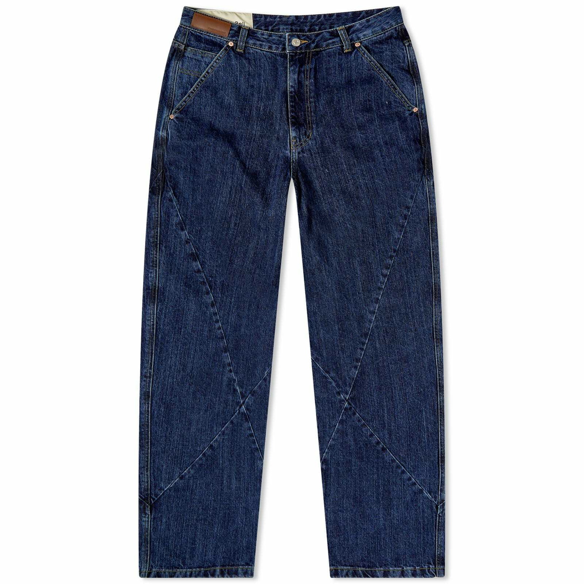Andersson Bell Women's Huge Wide Leg Boy Jean in Blue Andersson Bell