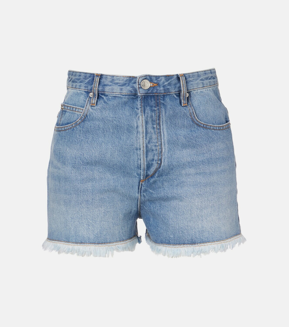 Isabel Marant Lesia high-rise denim shorts Isabel Marant