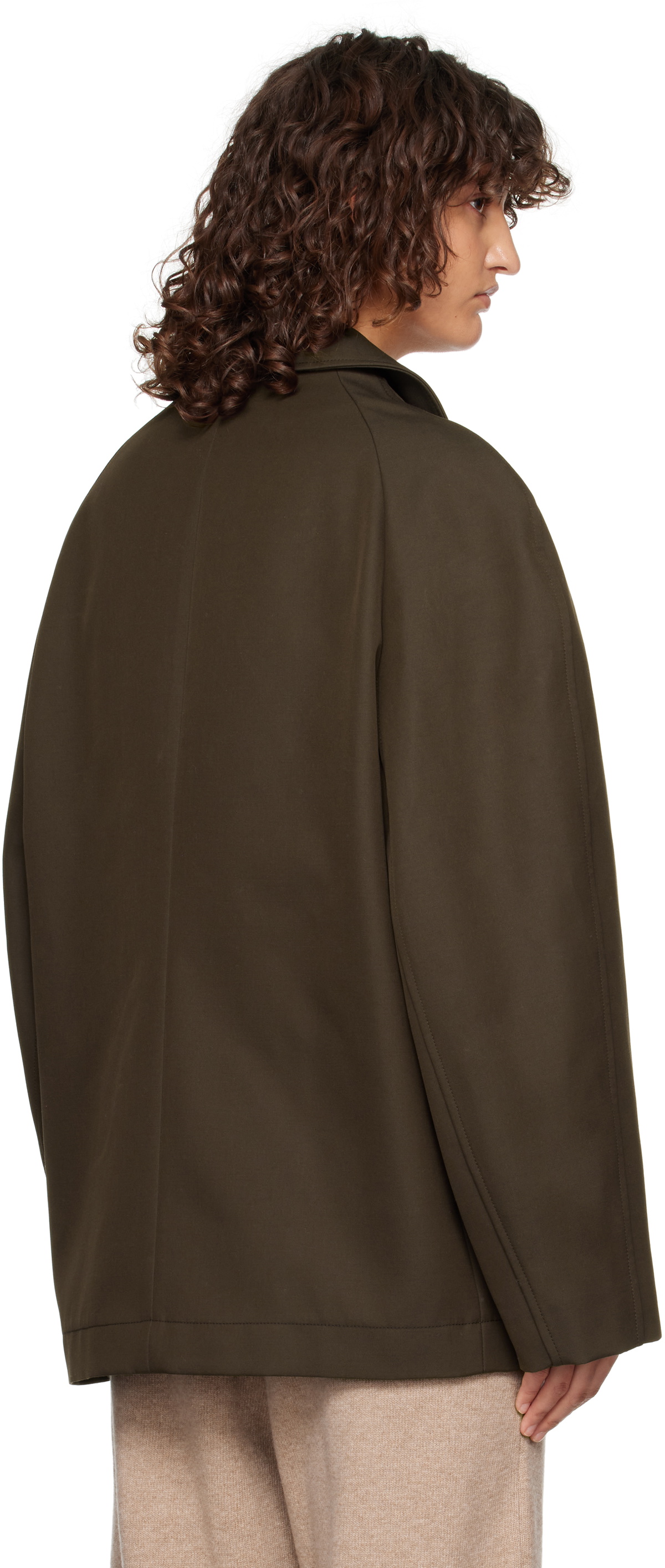 LEMAIRE Brown Car Jacket Lemaire