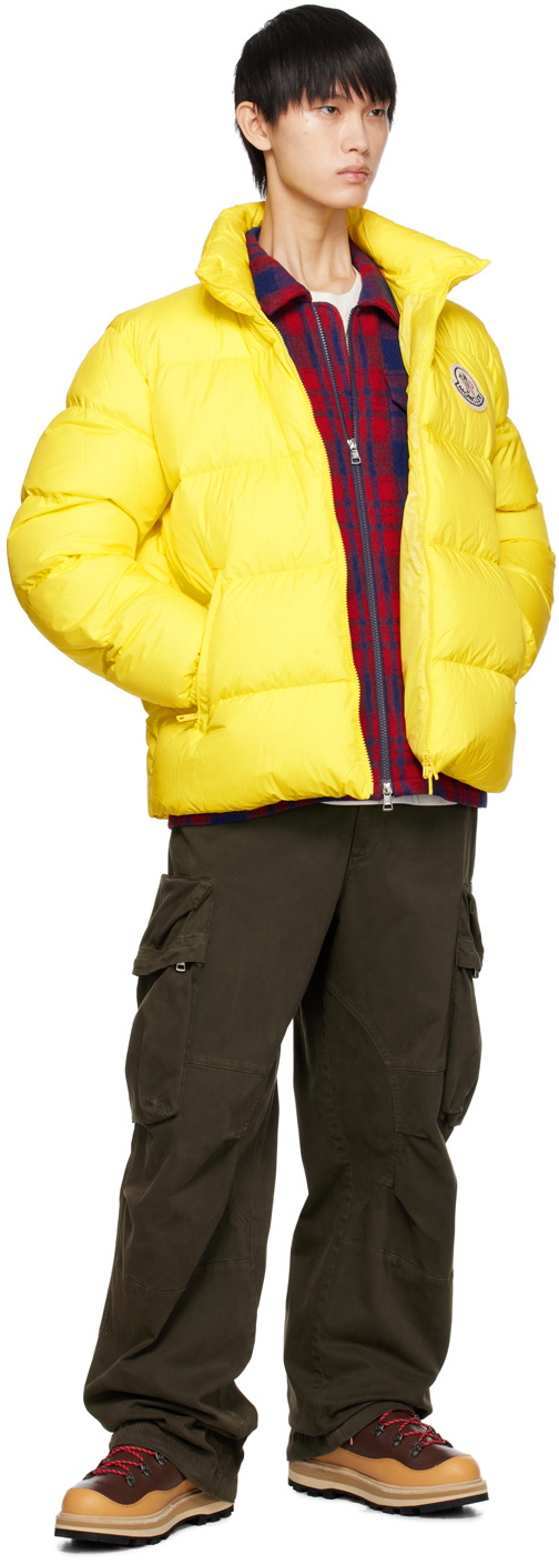 Moncler Yellow Citala Short Down Jacket Moncler