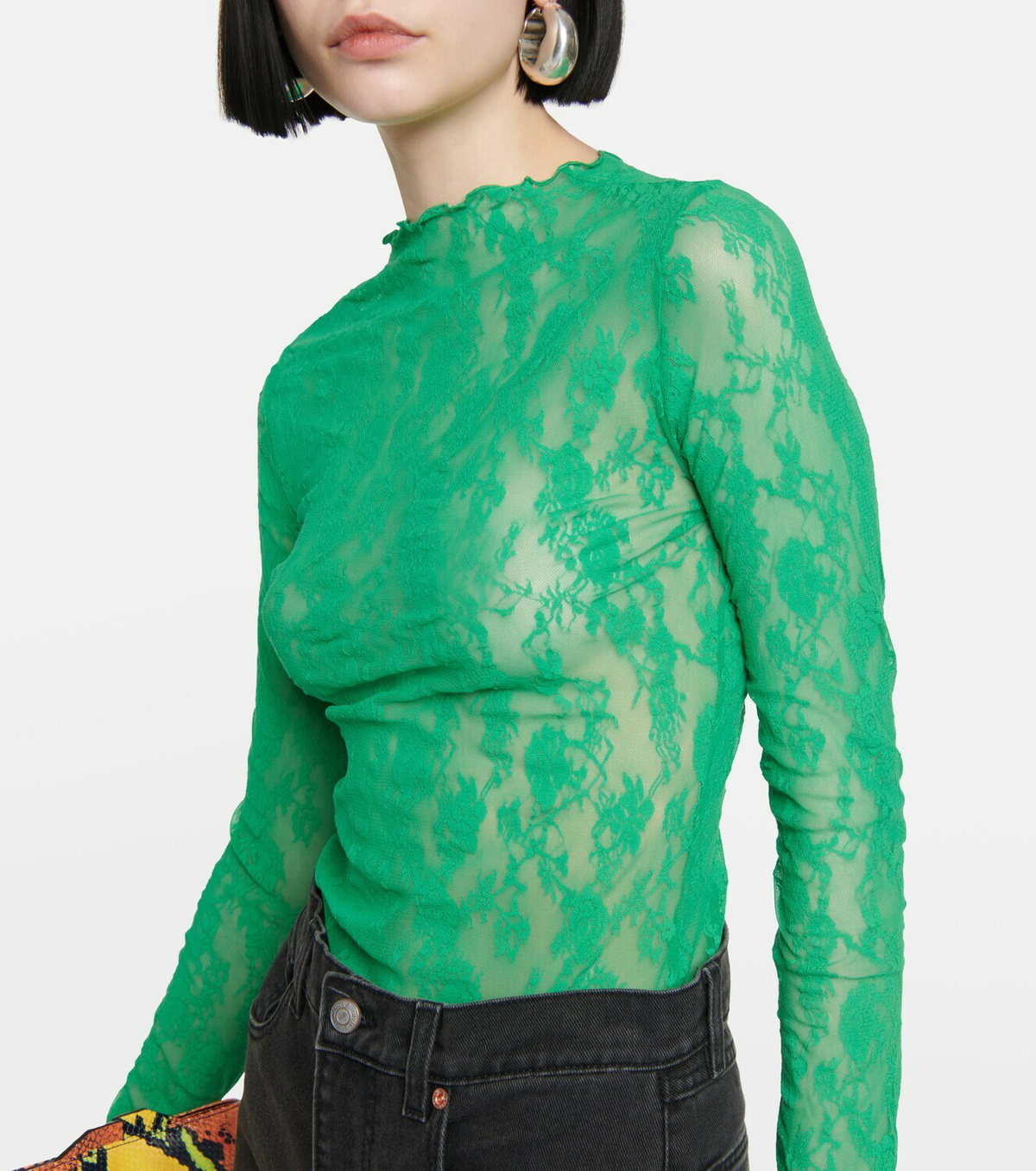 Wolford - Floral lace top Wolford