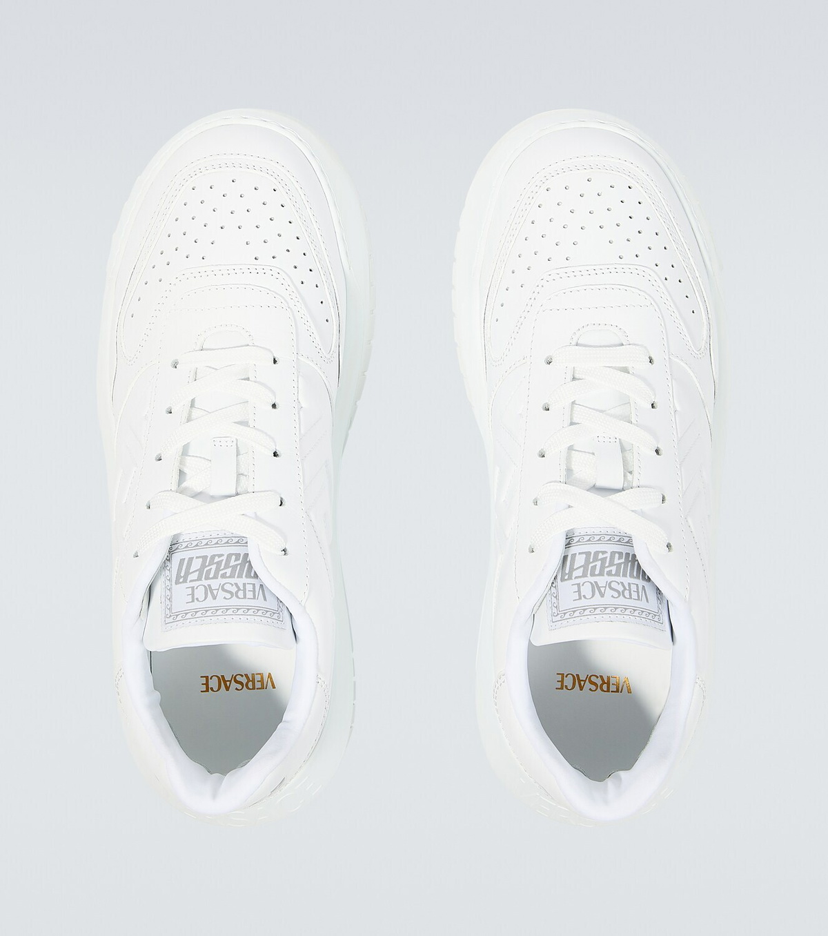 Versace Greca Odissea leather sneakers Versace