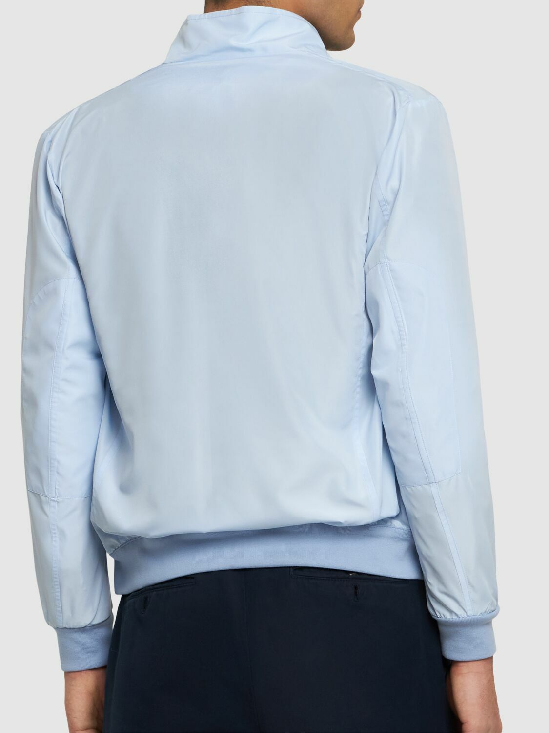 KITON Zipped Nylon Bomber Jacket Kiton
