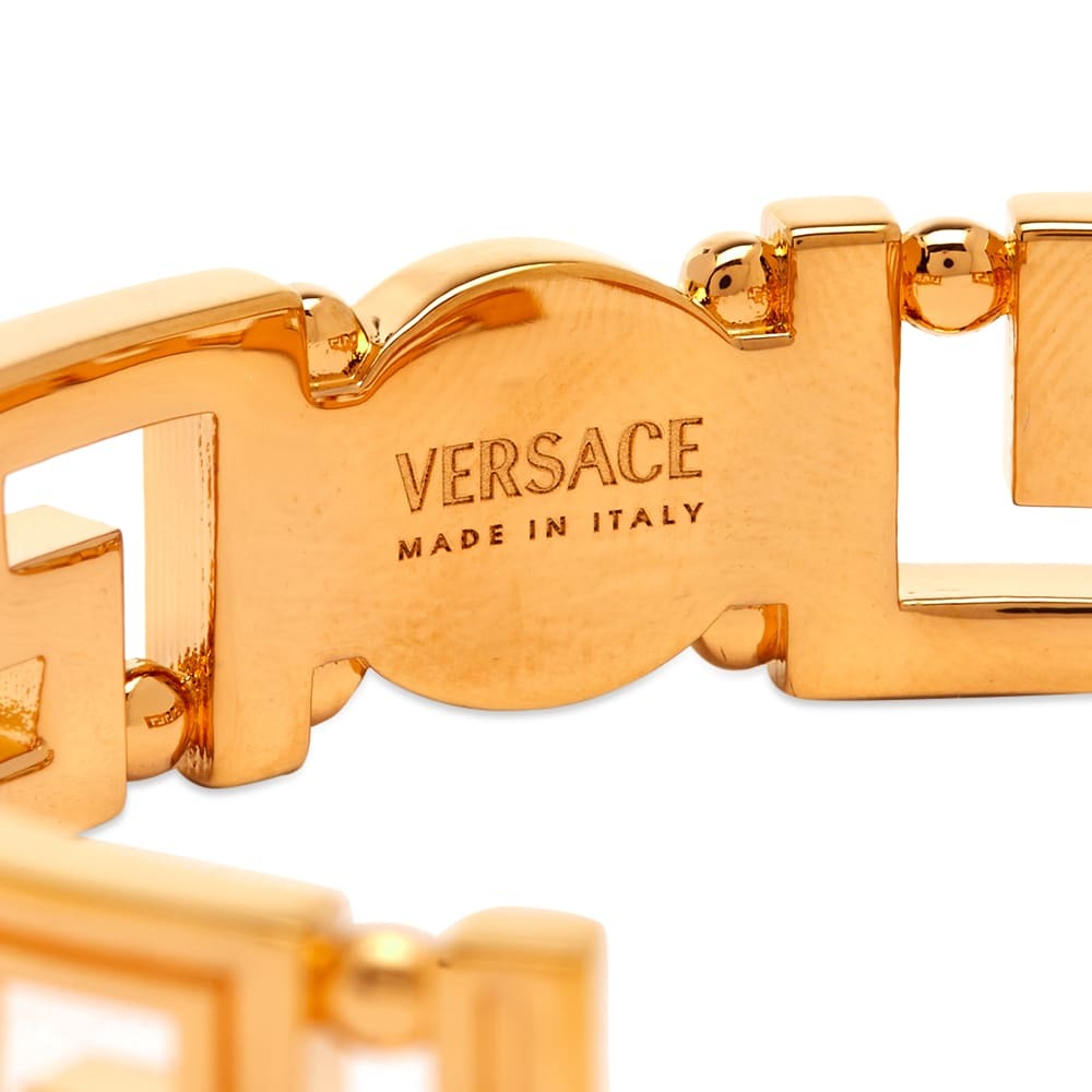 Versace Women's Greca Chain Bangle in Gold Versace