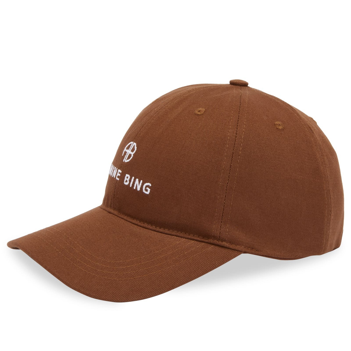 Anine Bing Women's Jeremy Baseball Cap in Brown ANINE BING
