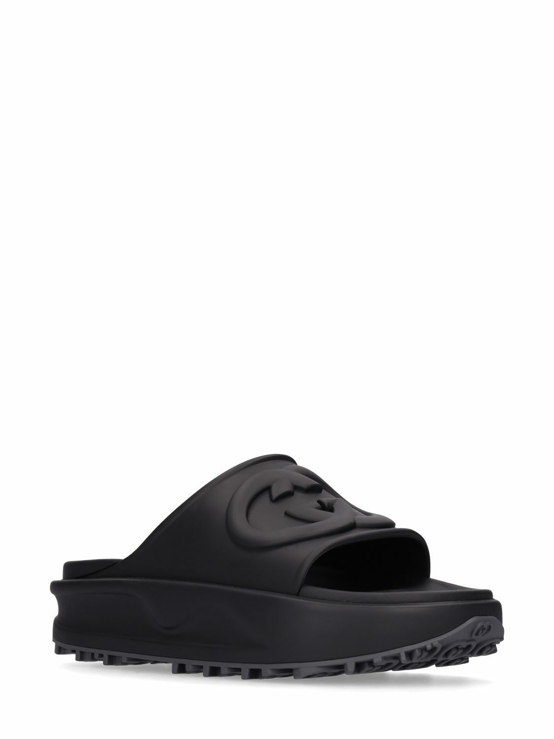 GUCCI - Miami Rubber Slide Sandals Gucci