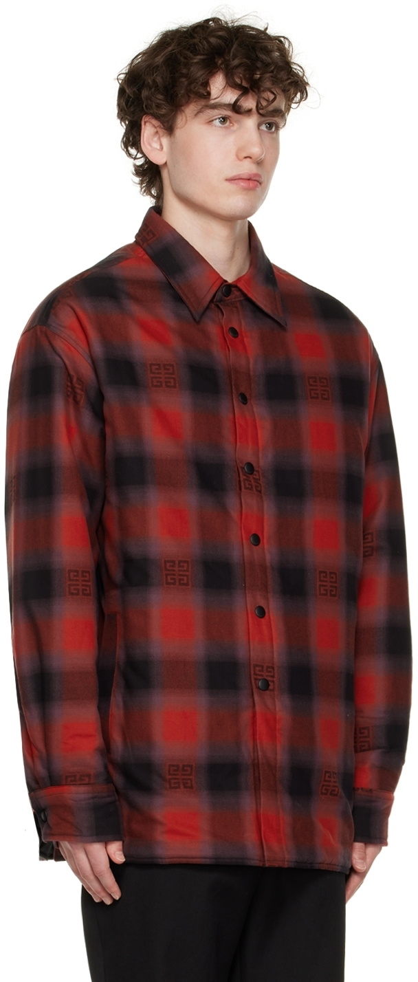 Givenchy Red 4G Shirt Givenchy