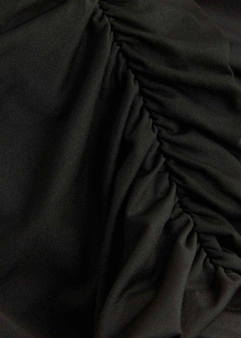 Bondi Born Raya Ruched Swimsuit Black BONDI BORN