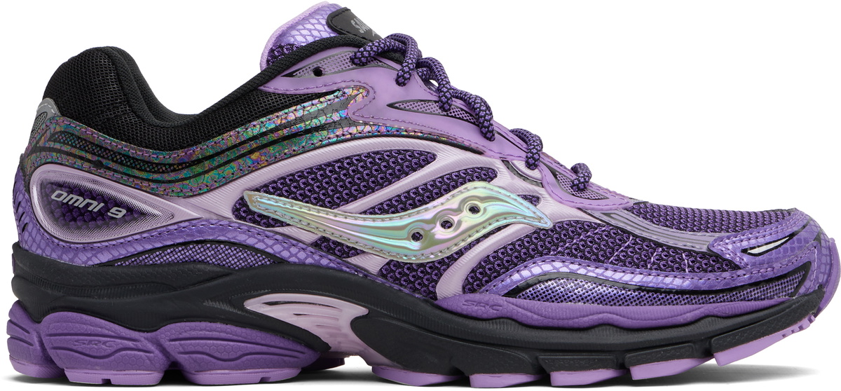 Saucony Purple ProGrid Omni 9 Glowaconstrictor Sneakers Saucony Saucony Purple ProGrid Omni 9 Glowaconstrictor Sneakers Saucony