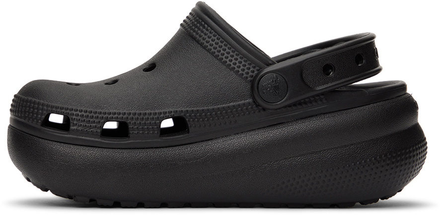 Crocs Kids Black Cutie Crush Clogs Crocs