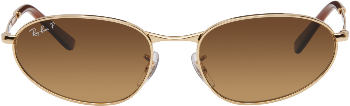 Ray-Ban Gold RB3734 Sunglasses Ray Ban