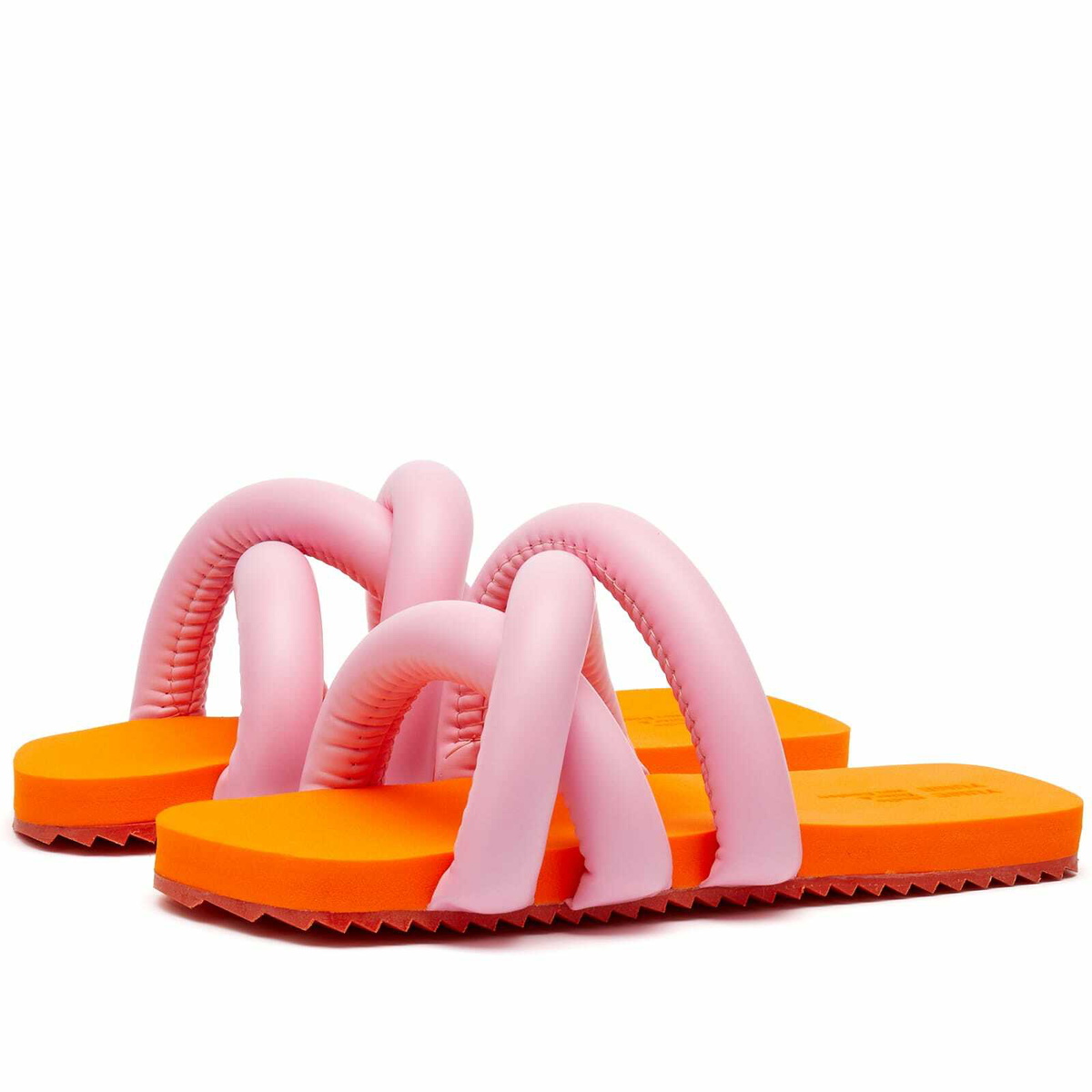 Yume Yume Women's x Studio Their Van Daalen Tyre Slide in Pink/Orange ...