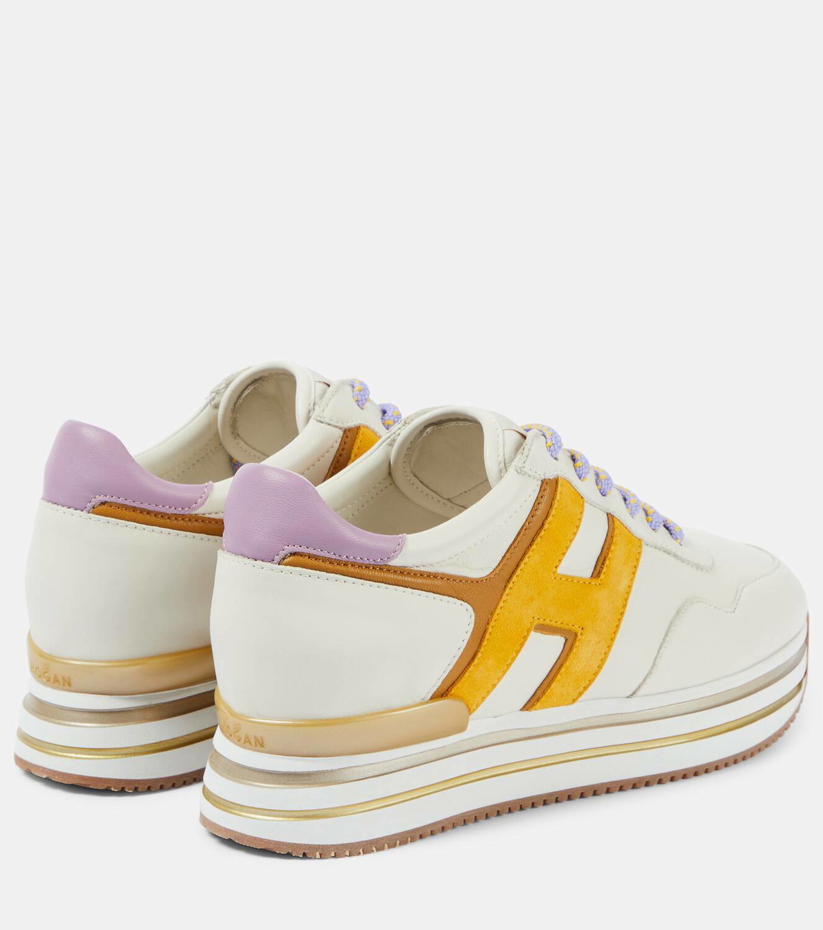 Hogan Midi H222 leather sneakers Hogan