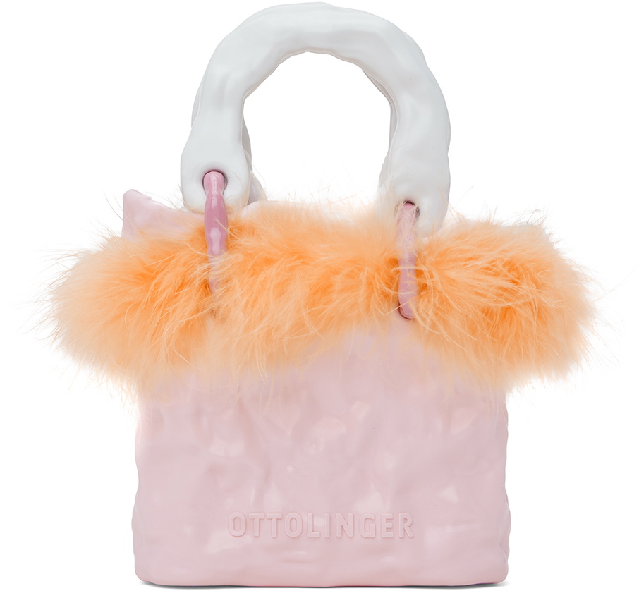 Ottolinger Pink Signature Ceramic Fluff Bag Ottolinger