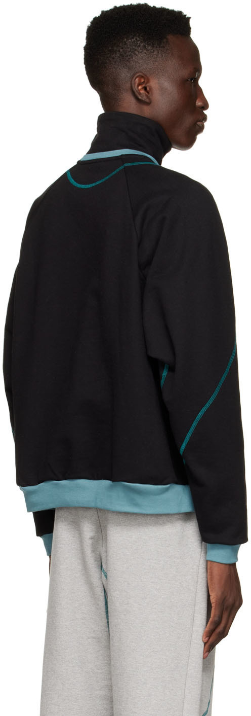Saul Nash Black Cotton Sweater Saul Nash
