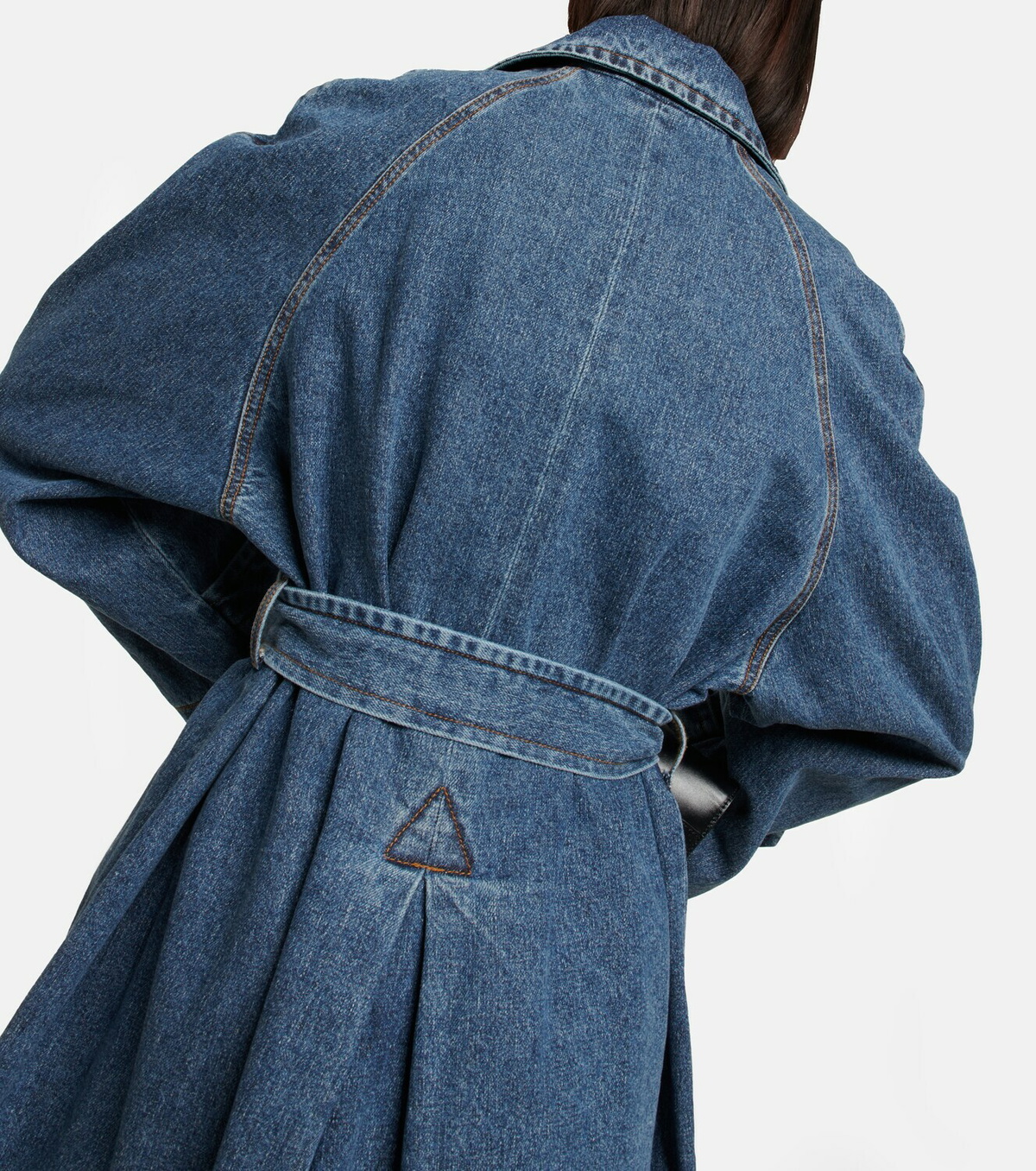 Chloe - Belted denim coat Chloe