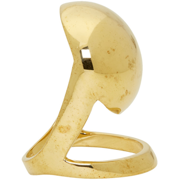 Alan Crocetti Gold Armadillo Joint Ring Alan Crocetti