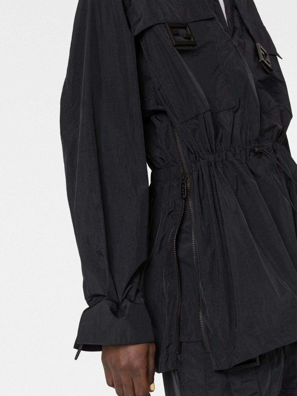 FENDI - Washed Nylon Anorak Fendi