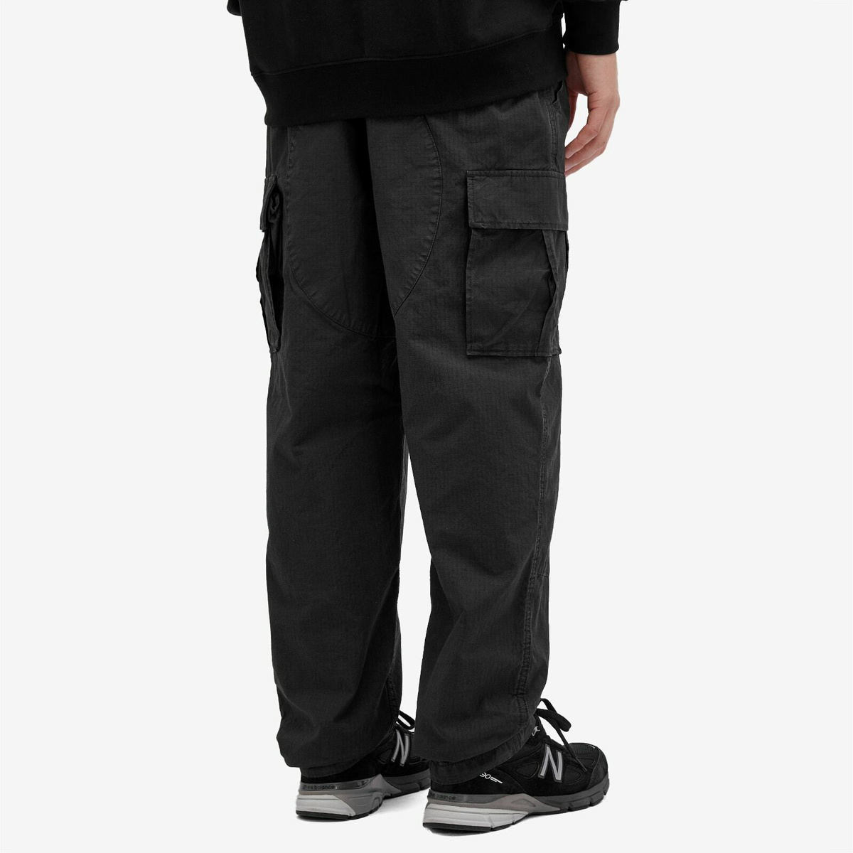 Stan Ray Men's Ripstop Cargo Pants in Black Stan Ray