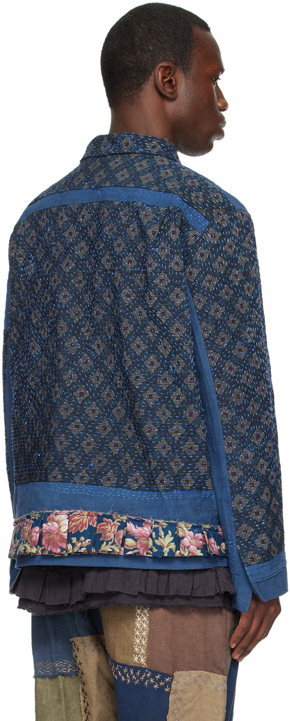 By Walid Blue Roy W Jacket By Walid
