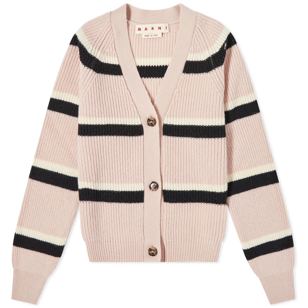 Marni Stripe Knit Cardigan Marni