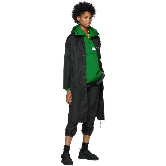 Prada Green Tech Zip-Up Hoodie Prada Prada Green Tech Zip-Up Hoodie Prada