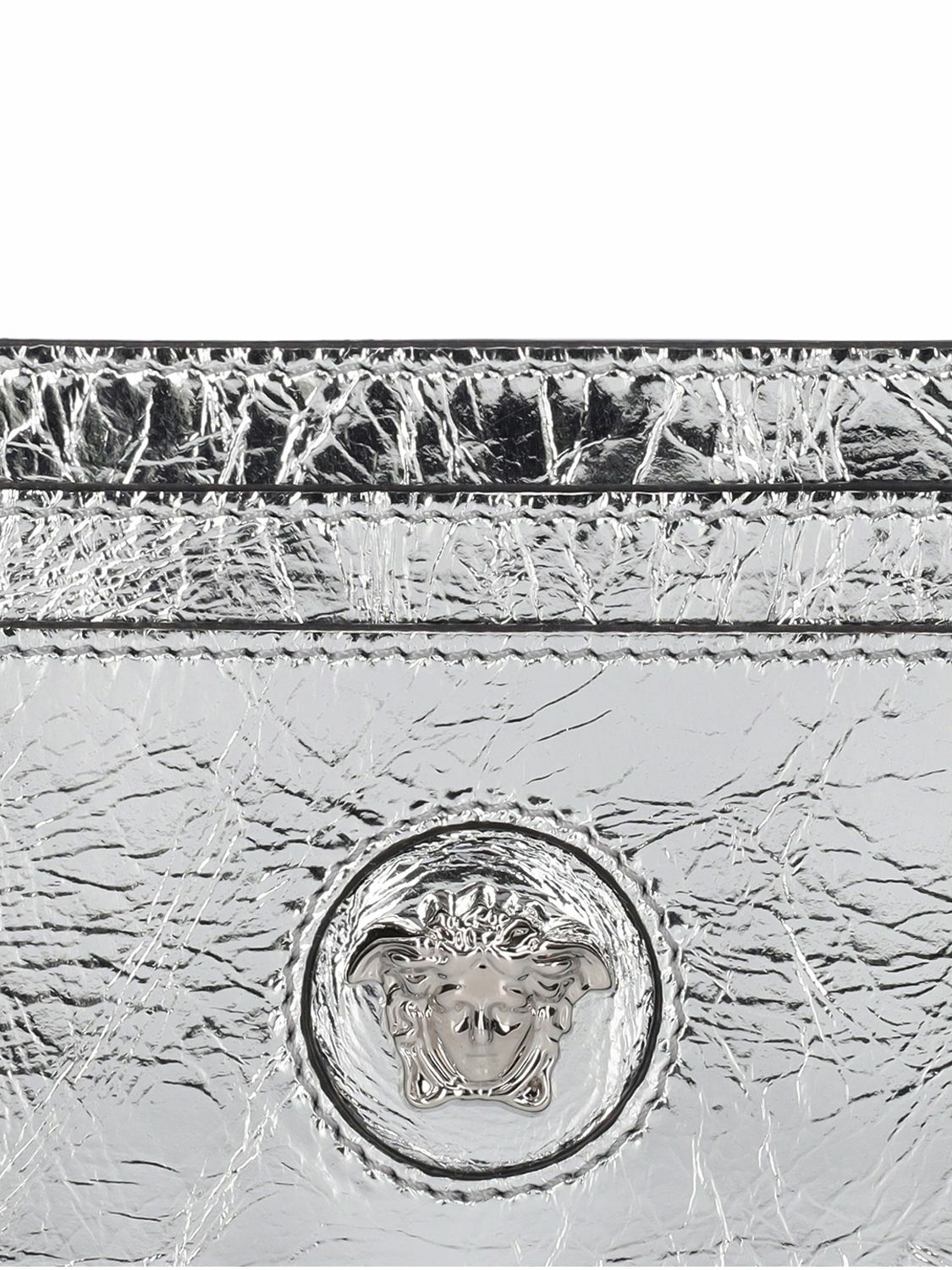 VERSACE - Medusa Leather Card Case Versace