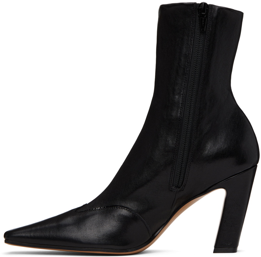KHAITE Black 'The Dallas' Boots Khaite
