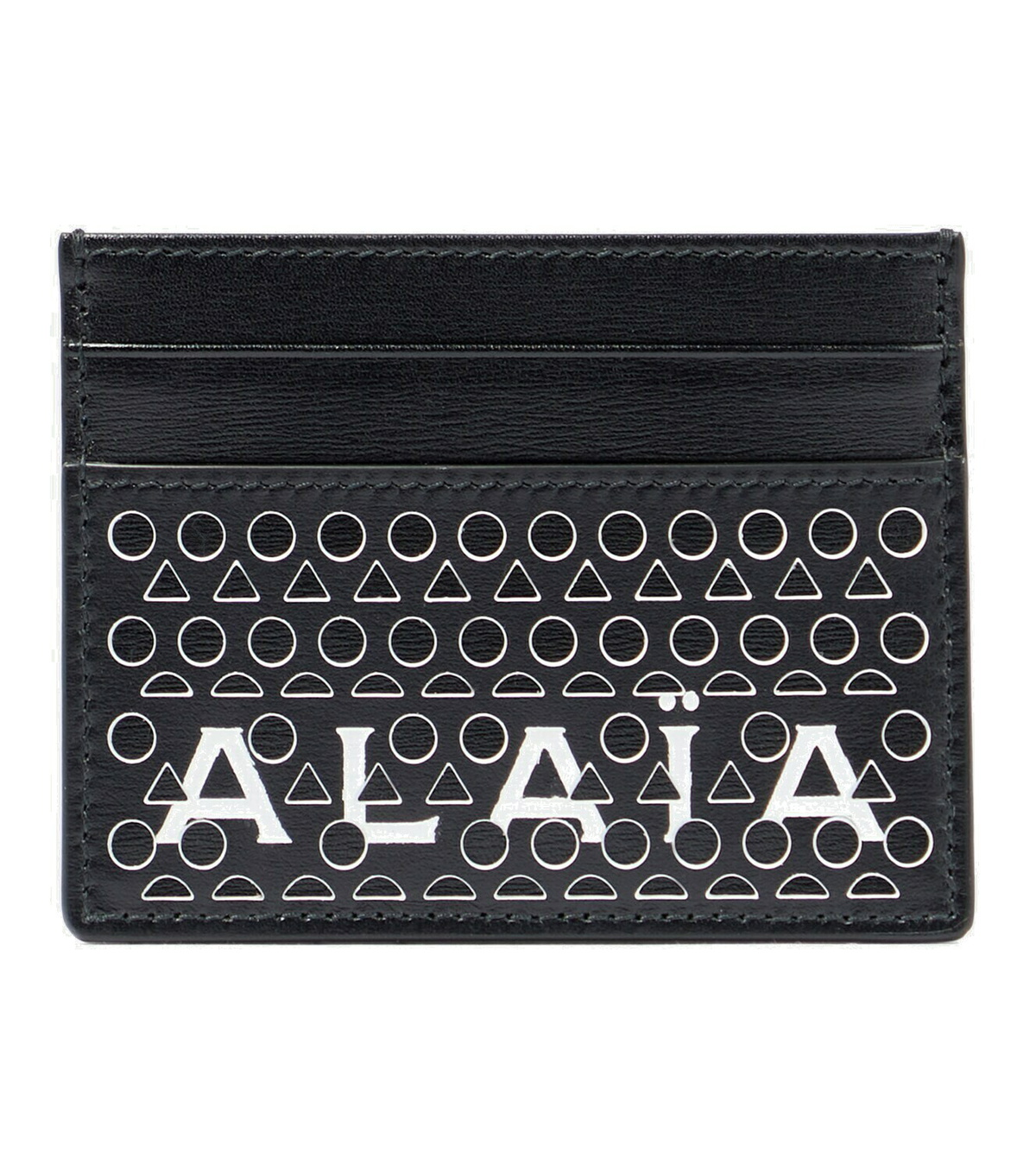 Alaïa Logo leather card holder ALAÏA