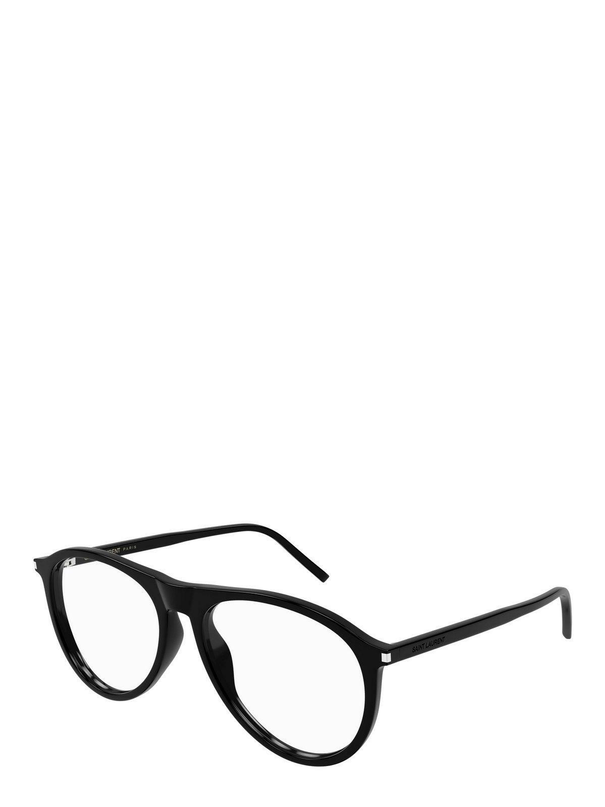 Saint Laurent Eyewear Aviator Frame Glasses Saint Laurent