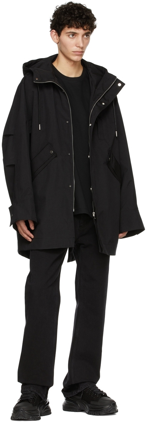 Wooyoungmi Black Nylon Jacket Wooyoungmi