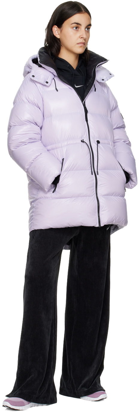 Mackage SSENSE Exclusive Purple Karsyn Down Jacket Mackage