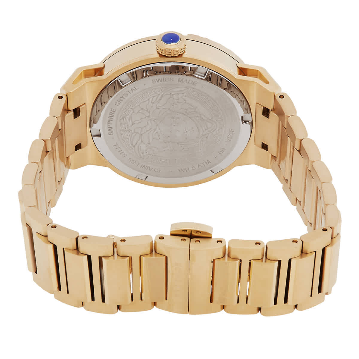 Versace Medusa Infinite Quartz Black Dial Ladies Watch VE3F00522 Versace