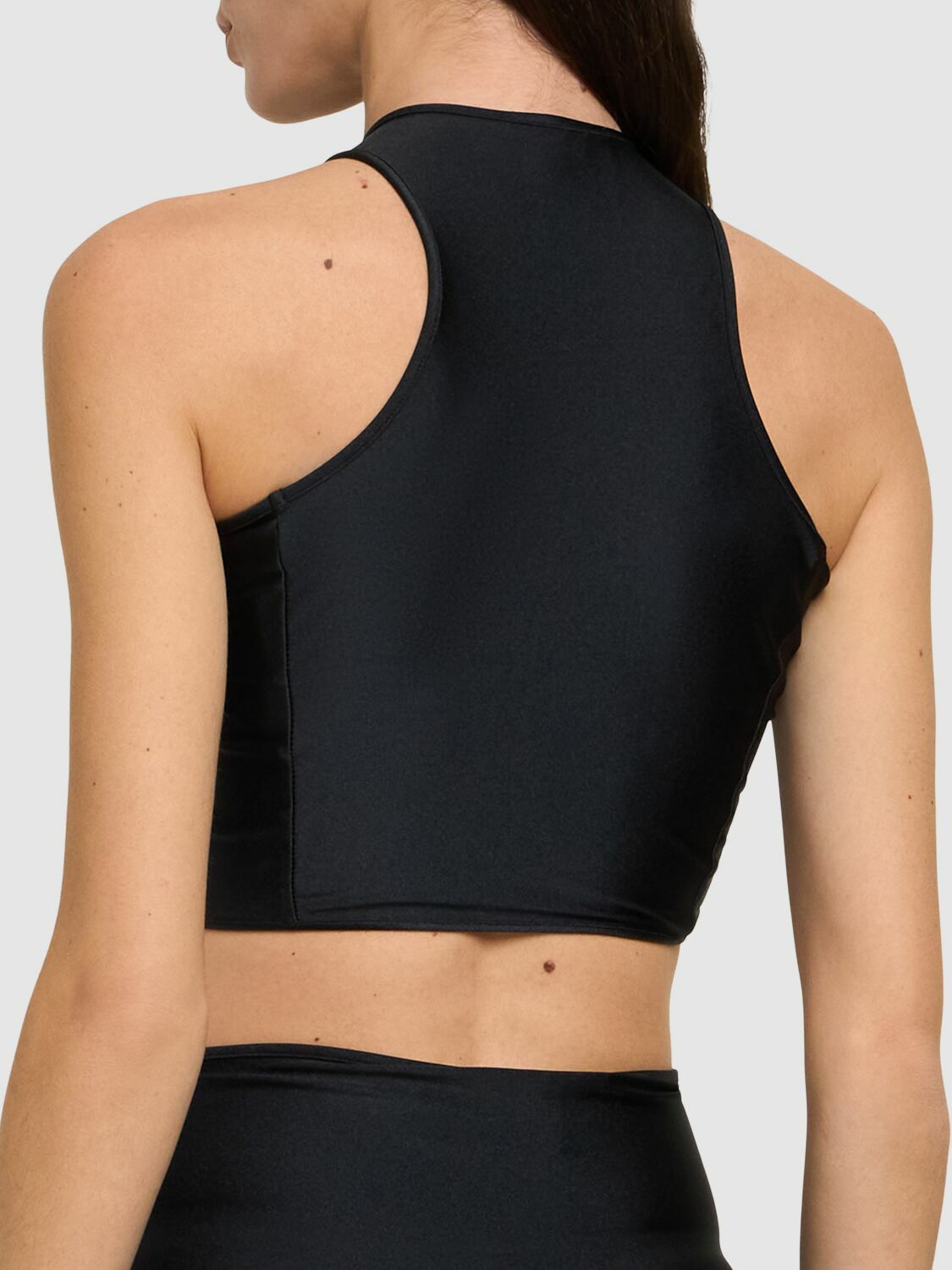 COPERNI Flower Cropped Top Coperni