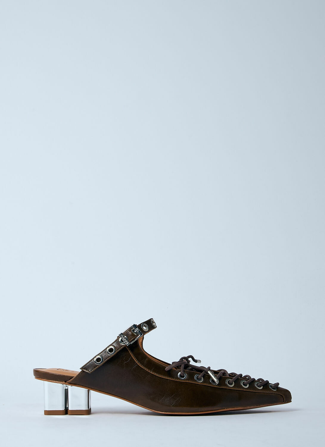 GANNI Eyelet Mules GANNI