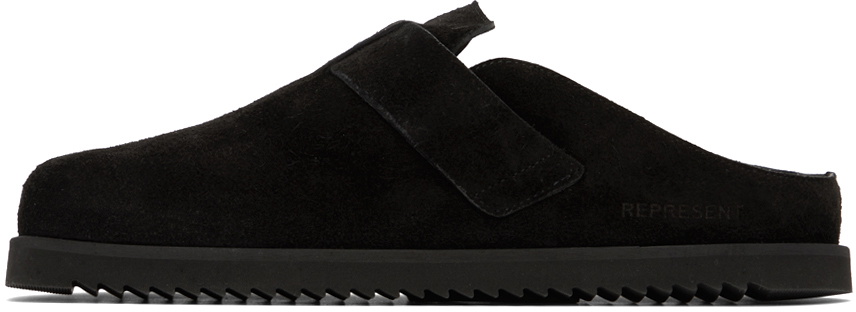 Represent Black Initial Mules Represent