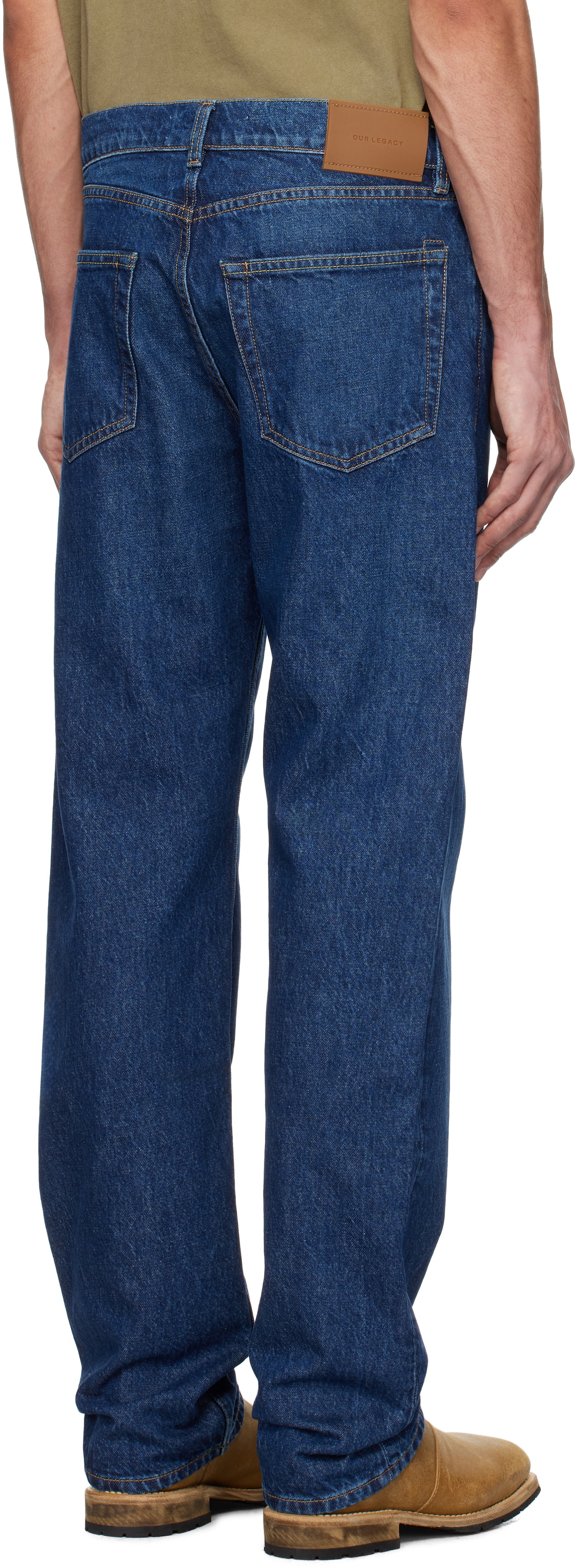 OUR LEGACY Blue First Cut Jeans Our Legacy